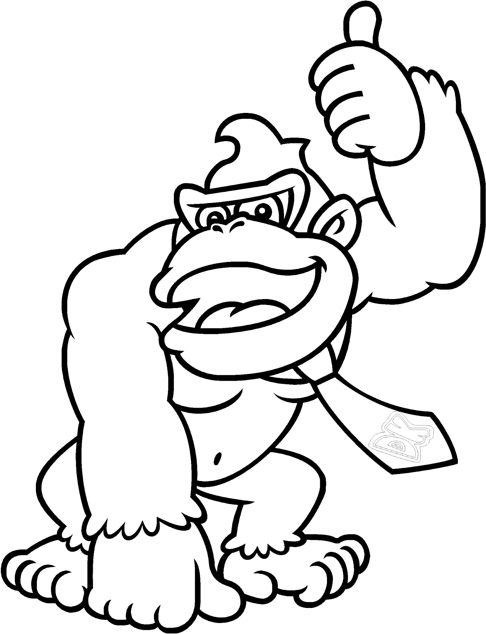 Donkey Kong Coloring Pages ~ Coloring Pages