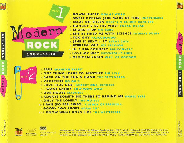 The Hideaway: Time-Life's MODERN ROCK series (1999-2002) Part 1