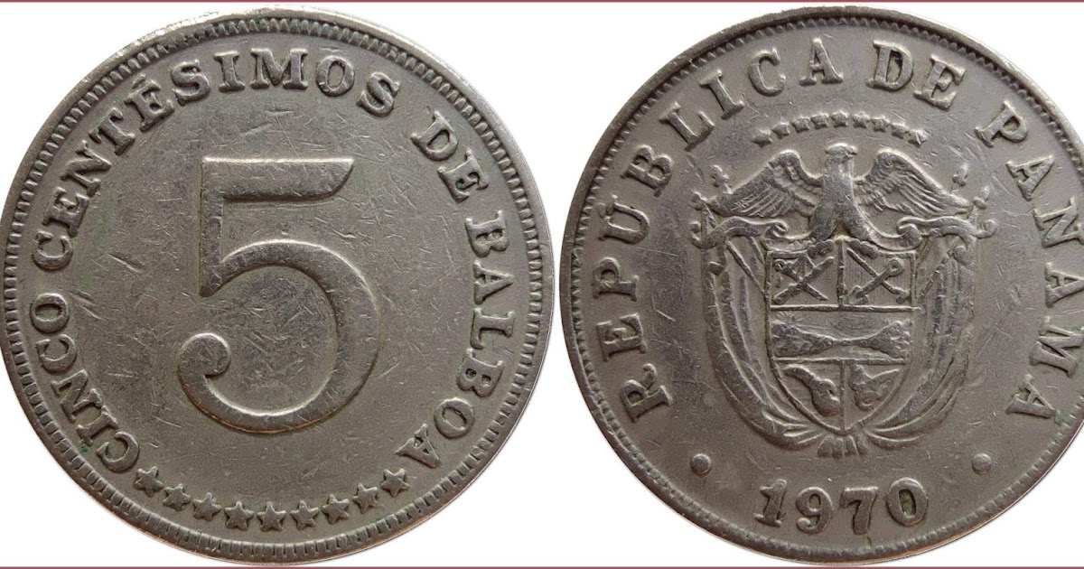 Centésimo: coin from Republic of Panama (1904-...); 1/100 balboa