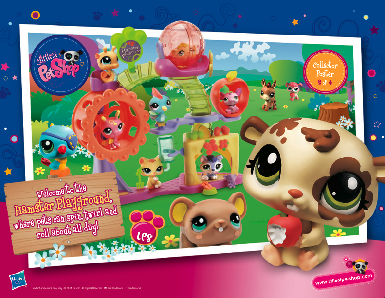 Littlest Pet Shop Insider: New LPS Poster featuring Hamster