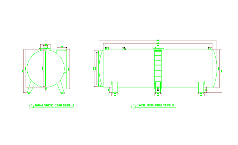 Tangki Solar 10000liter | Container Indonesia | Office Container ...