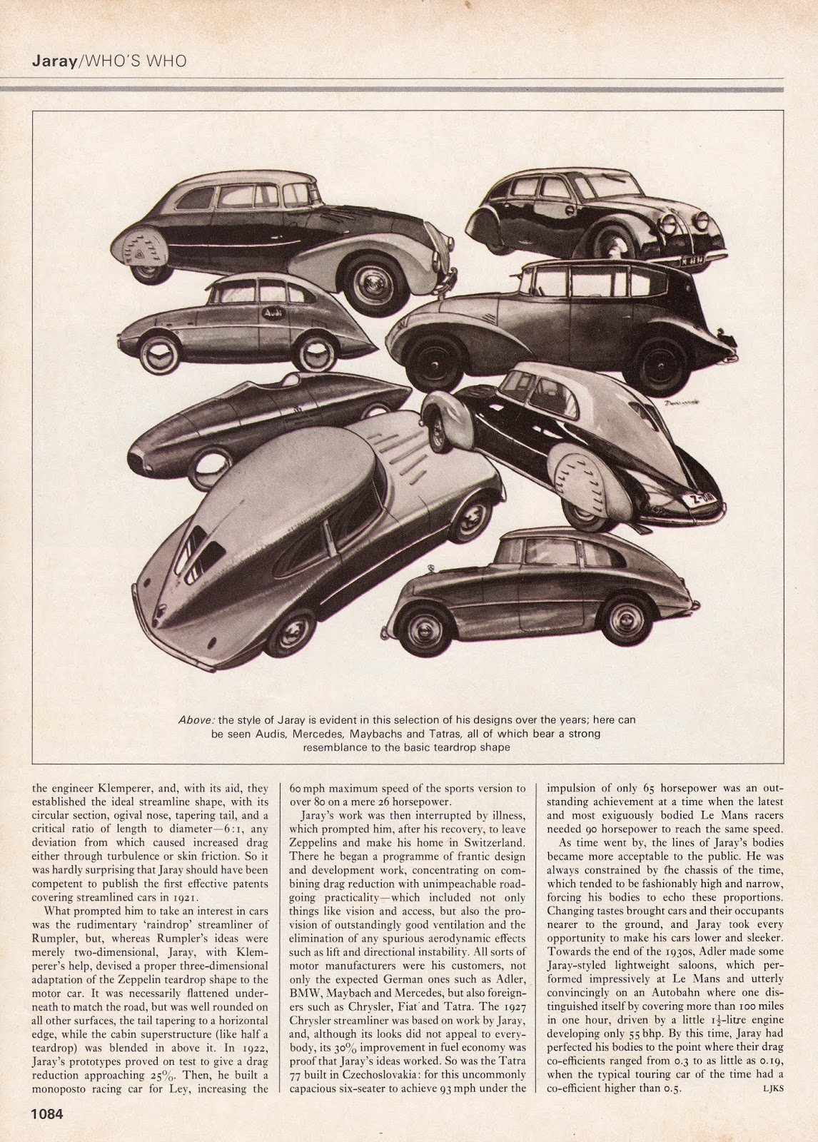 Heinkel Scooter Project: Paul Jaray biography