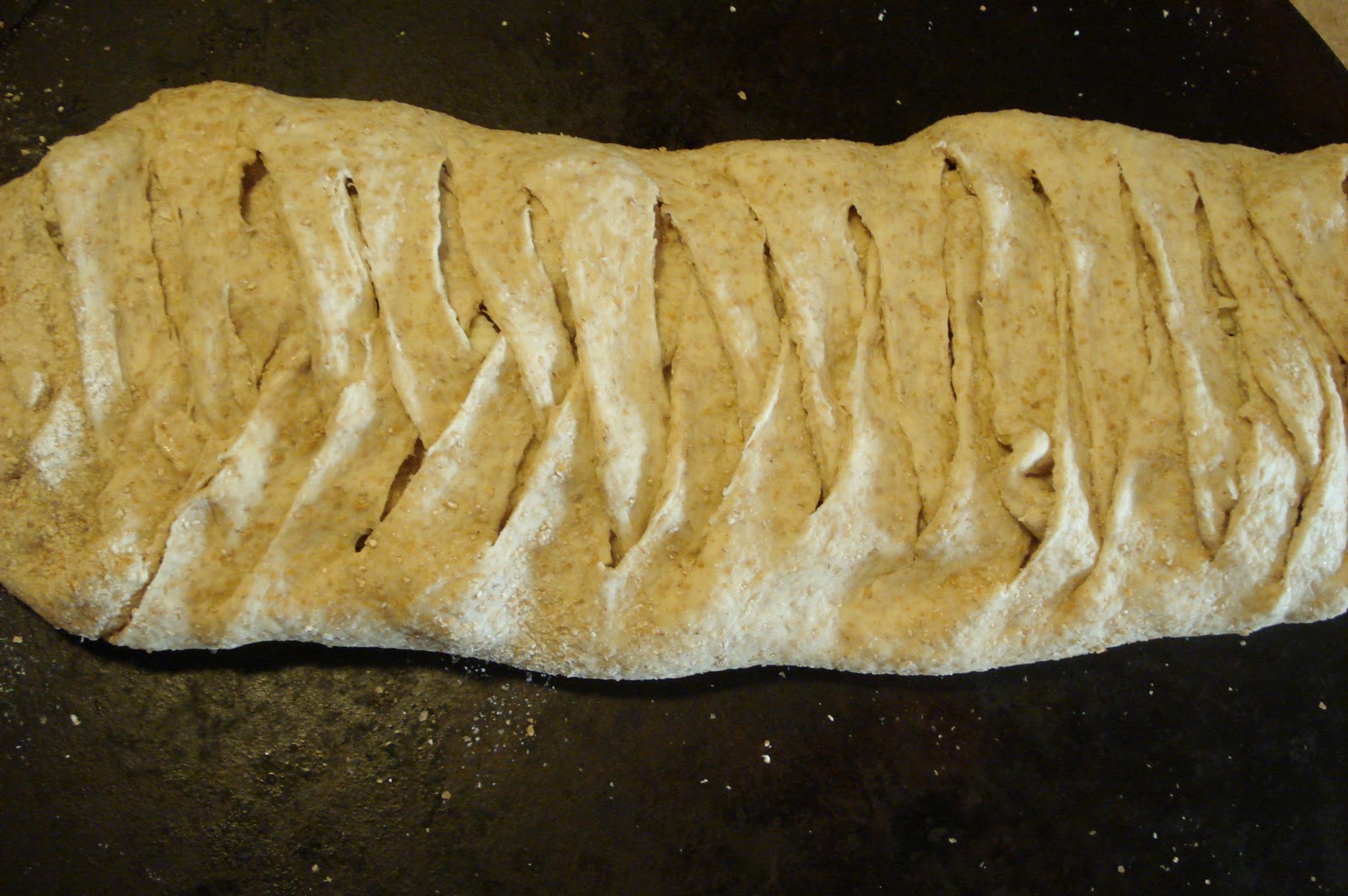Thrifty Living: Braided Calzone Recipe