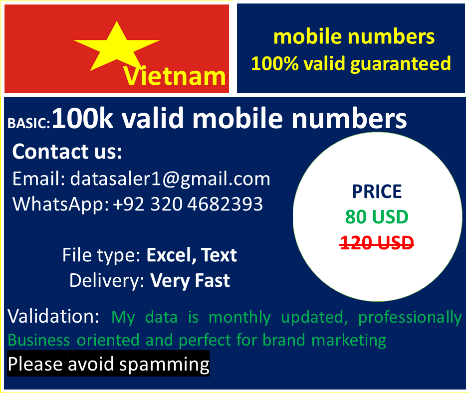 Valid Mobile Numbers