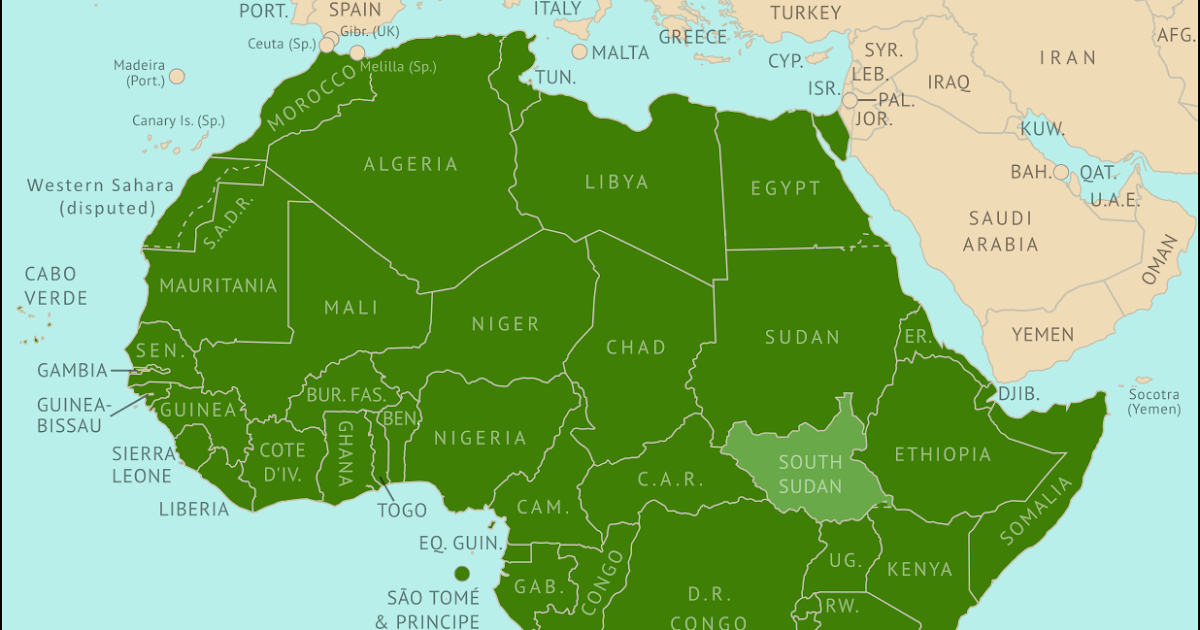 African Union Un-Suspends Mali (Map) - Political Geography Now