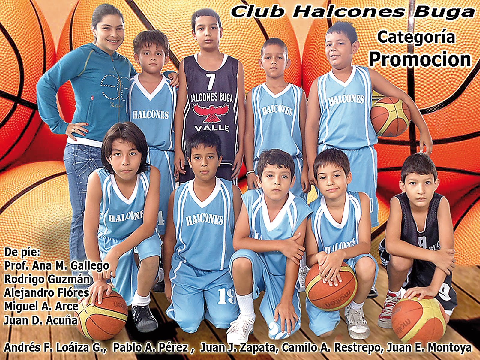 Deportes: Equipo promoción Club Halcones de Baloncesto