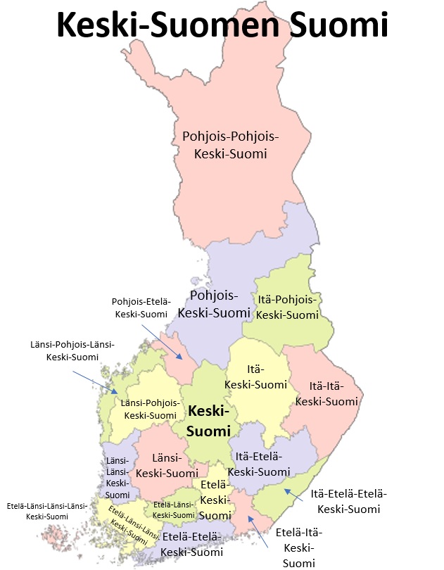 www.jyrkikokko.fi: Keski-Suomi - Suomen keskiössä