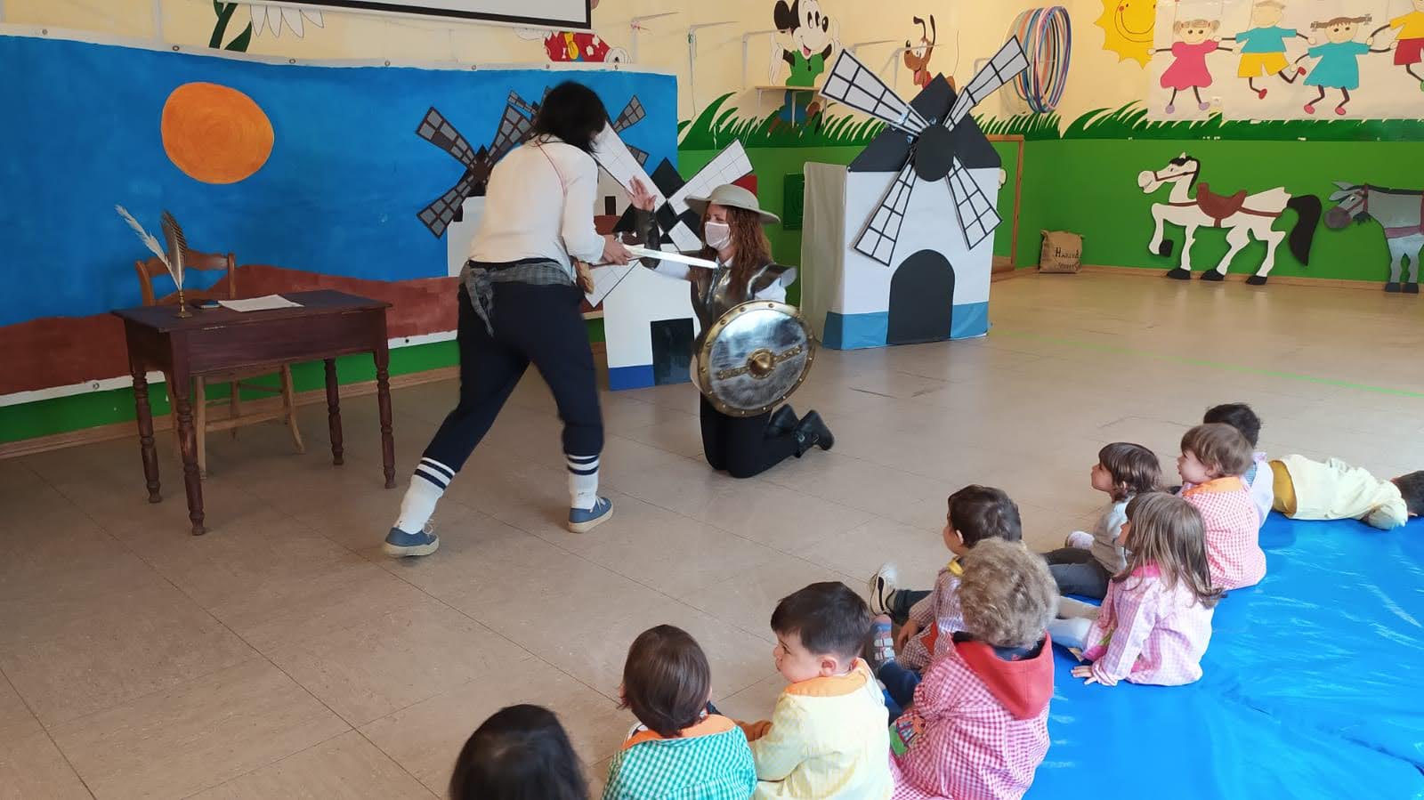 ESCUELA INFANTIL ALBA: Representación teatral Don Quijote de la Mancha