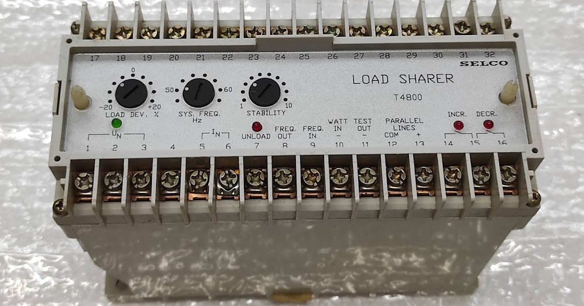 SELCO T4800-30 LOAD SHARER 440V