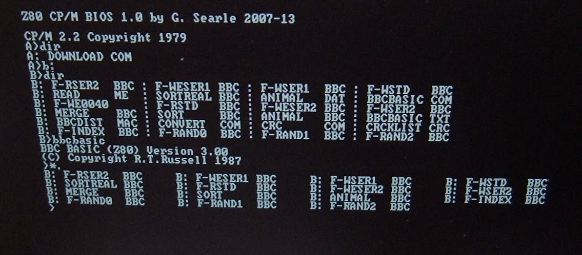 Tynemouth Software: Z80 CP/M Single Board Computer