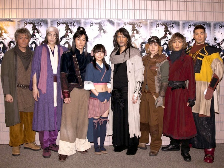 Tokusatsu Actors gather for the re-stage of Samurai 7 Musical - JEFusion