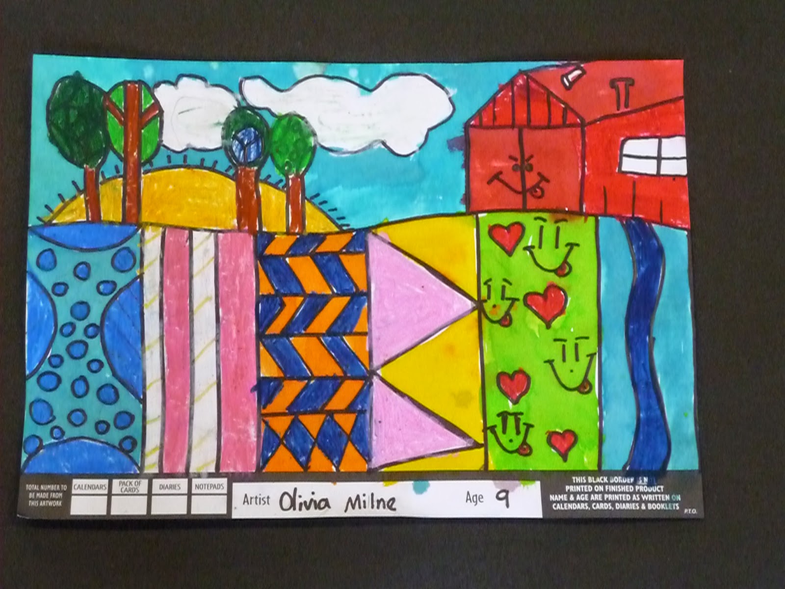Welcome to Team Kereru: Our amazing calender art ready to go!