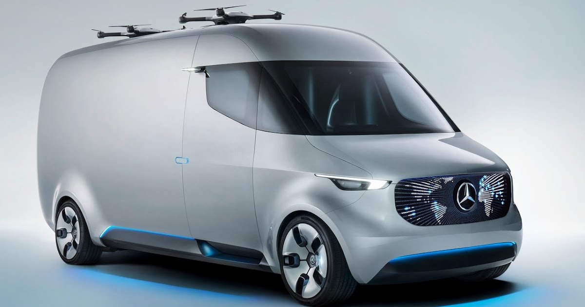 Mercedes-Benz apresenta Vision Van Concept no Salão de Paris, uma ...