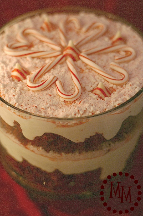 Candy Cane Trifle {Homemade Christmas Recipes} - The Scrap Shoppe