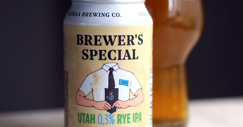 OLUTKELLARI: Saimaan Brewer’s Special Utah Rye IPA