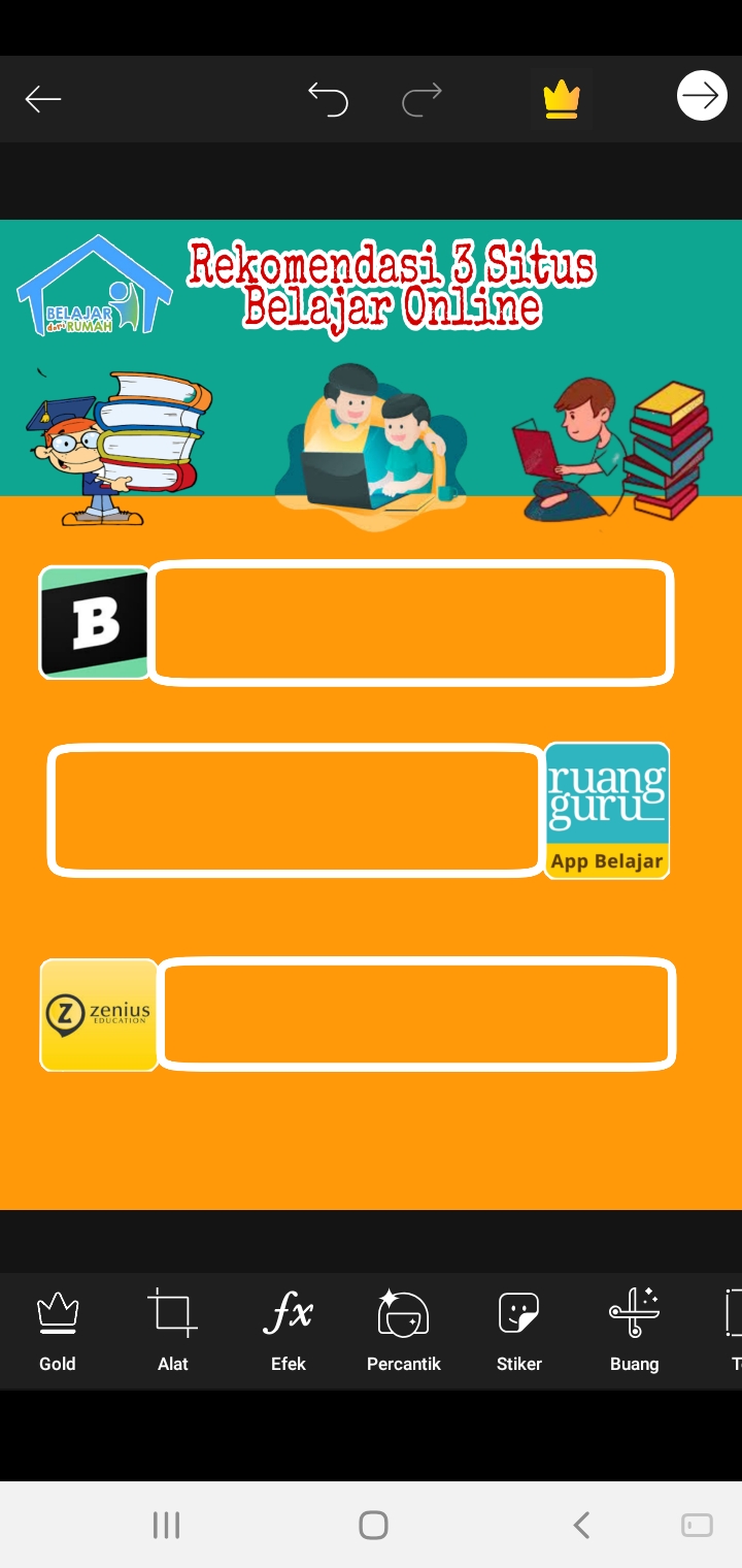 KKN Day 43 - Pembuatan Poster Rekomendasi Situs Edukasi Online ...