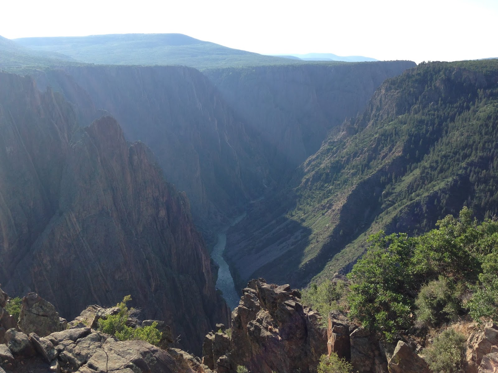 2016 Summer Mountain Trip Part 21; Colorado State Route 347, South Rim ...