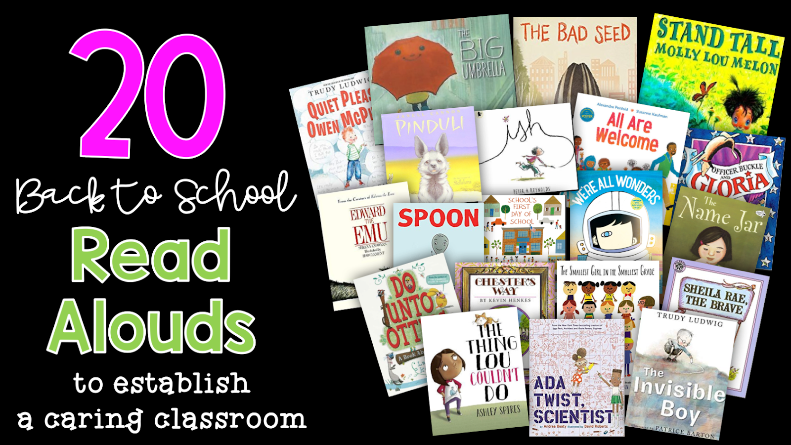 20 Back To School Read Alouds To Establish A Caring Classroom Queen 20-back-to-school-read-alouds-to-establish-a-caring-classroom-queen
