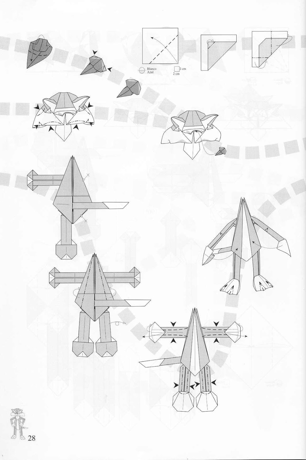 Origami Cartoon 1-Halle - Ruby Book Origami