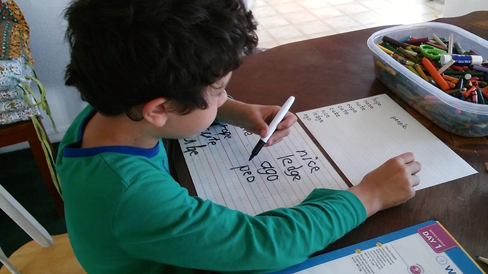 At Home with the Loverbees: The Dreaded School Prep