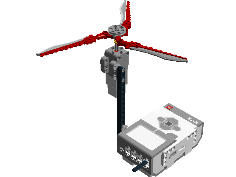 Easy projects for Lego Mindstorms EV3 Robot: EV3 Coco-Turbine Robot