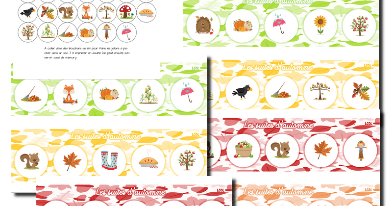 La maternelle de Laurène: Les suites de l'automne