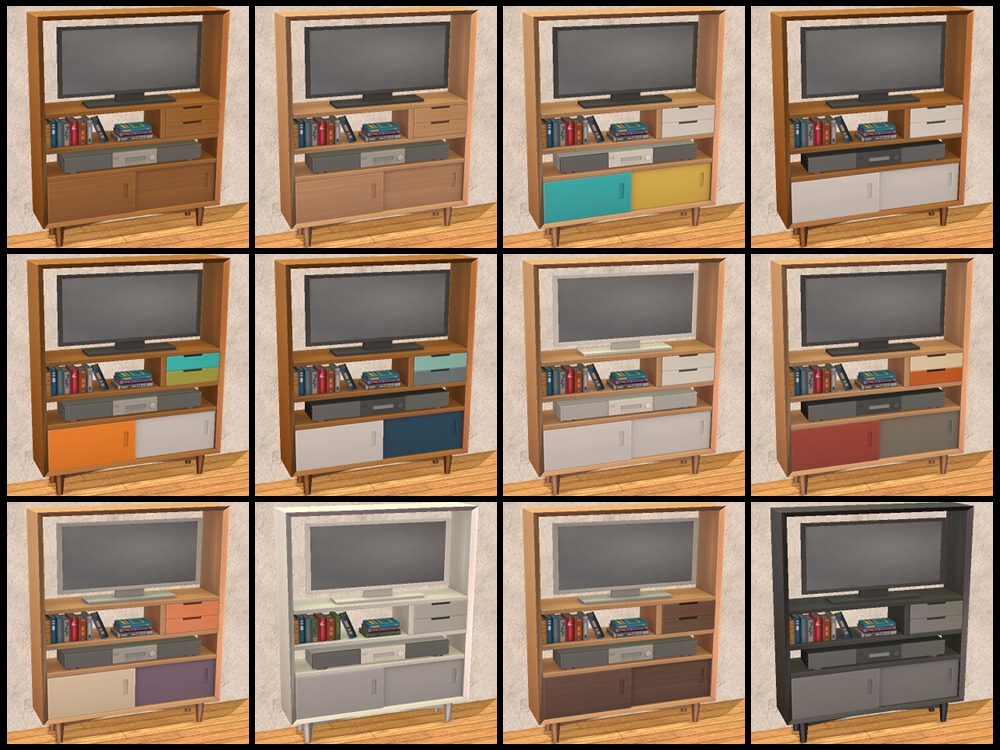 TheNinthWaveSims: The Sims 2 - The Sims 4 Tiny Living TVs for The Sims 2