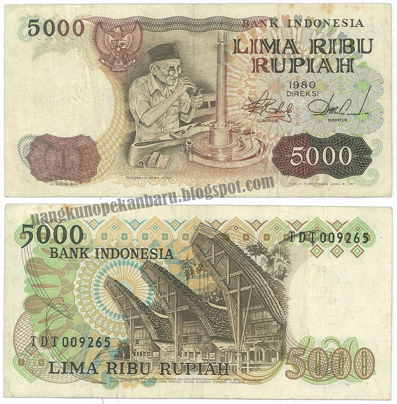 Pecahan 5.000 Rupiah | Kuno harga detail
