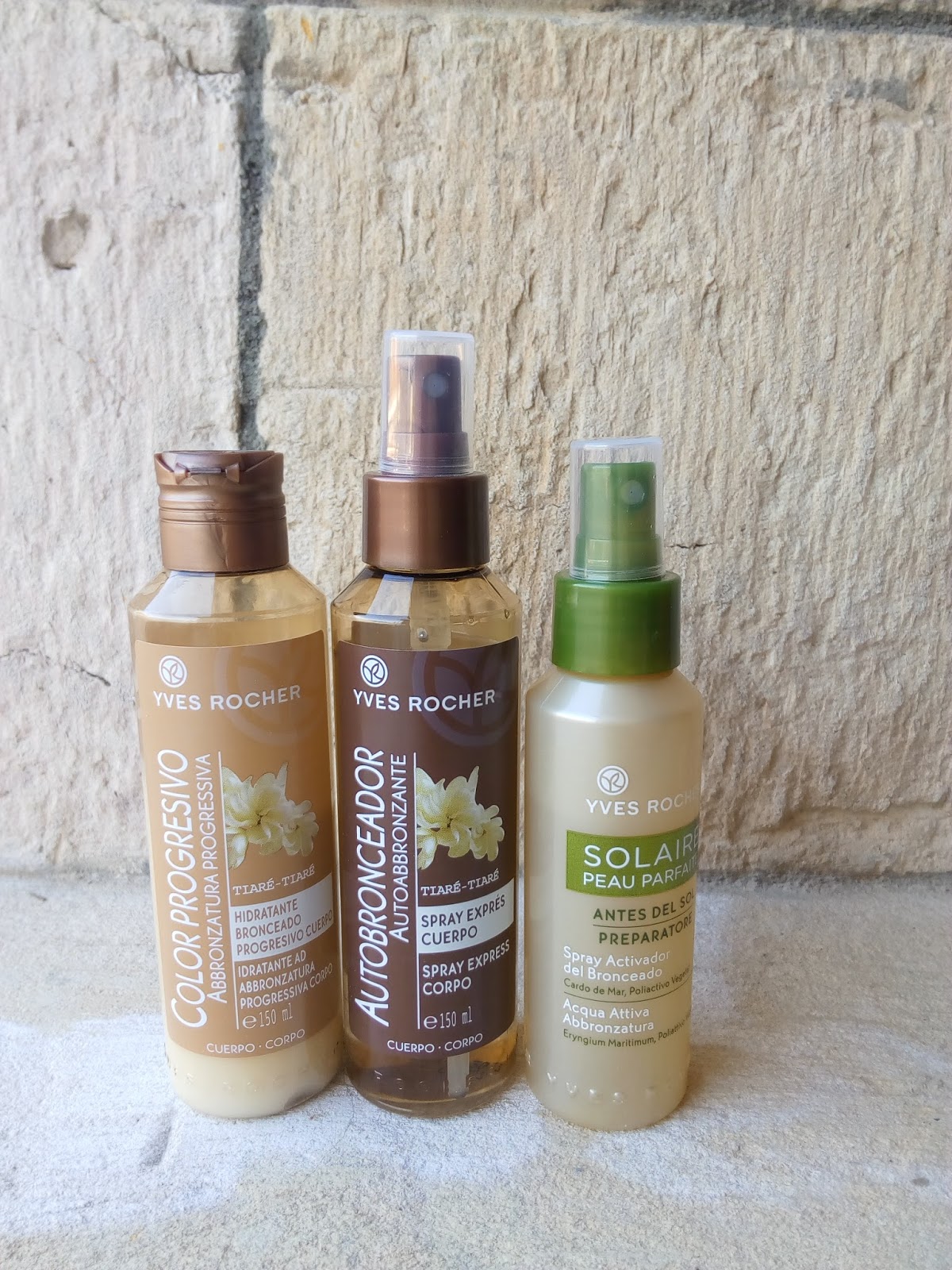 ArniaLifeStyle: Autobronceadores Yves Rocher