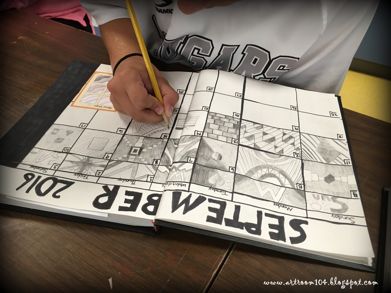 Art Room 104: Visual Journals and Daily Bell Ringers