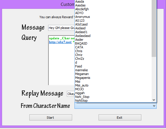 [Program] Message System 1.4