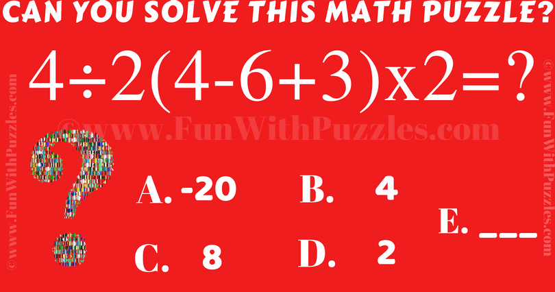 Quick Math Puzzle: Simple Equation Challenge