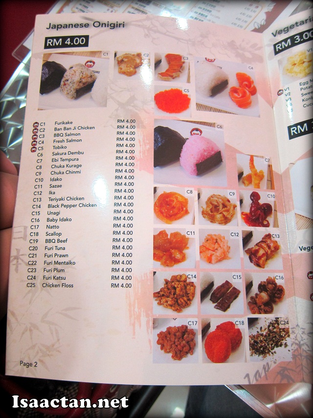 Isaactan.net: Sumo Onigiri Rice Ball Damansara Utama