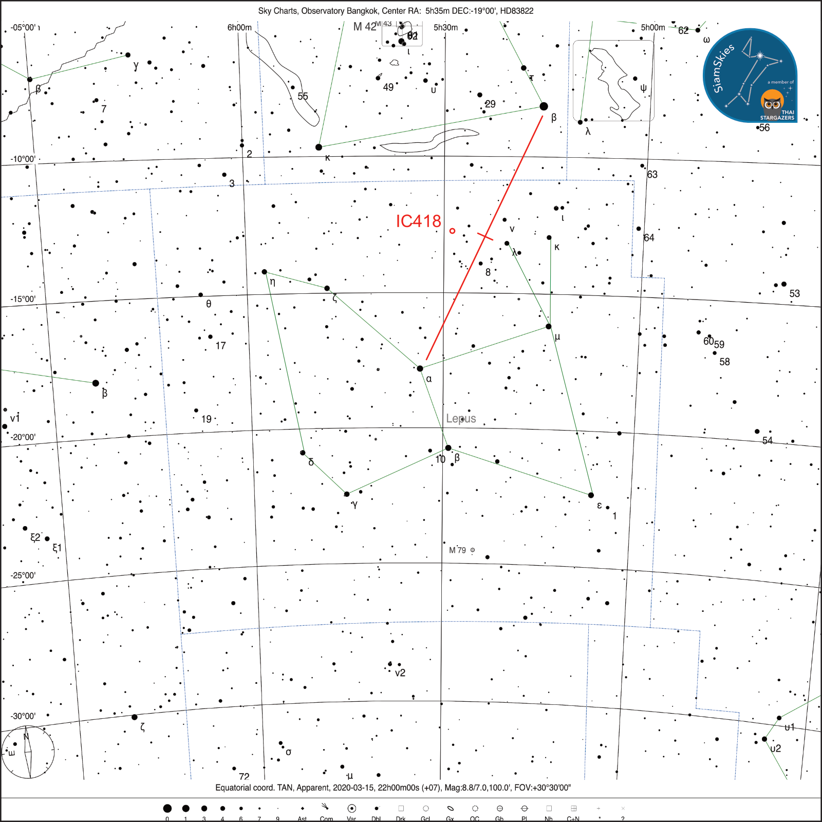 siamskies: IC418 : Spirograph Nebula