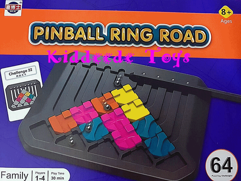KidDeeDe Toys : "Pinball Ring Road", a good toy to tell more