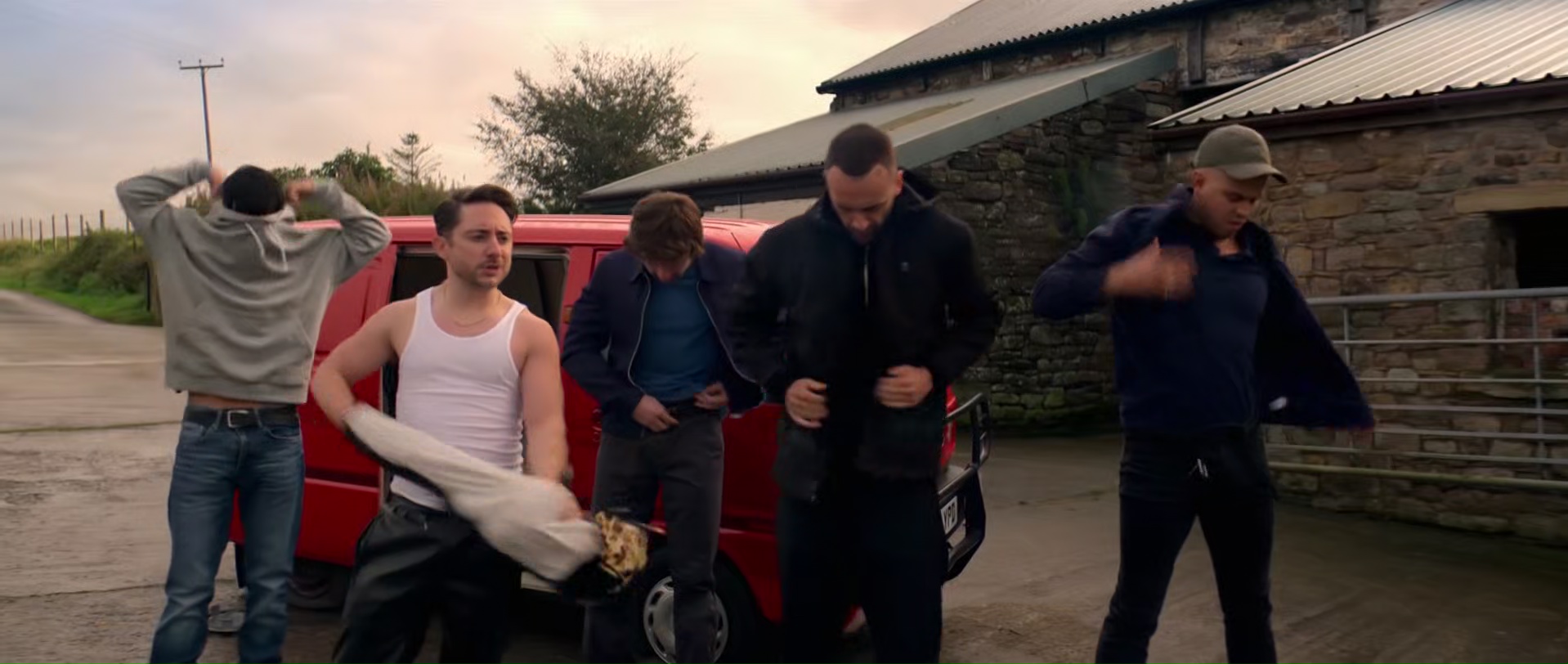 ausCAPS: Damien Molony, Joe Gilgun, Ryan Sampson, Tom Hanson, Aaron ...