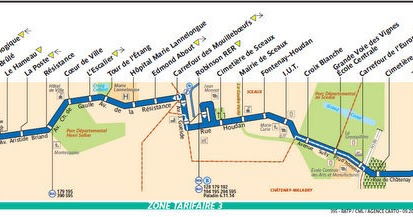 Les Tramways,Métro,RER,Bus de la RATP: Bus 395