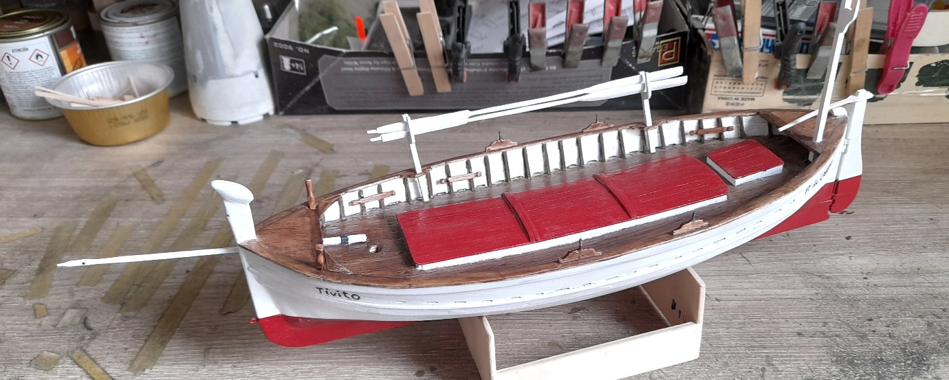 modelismo de peazo-gato: Llaut (corel 1/25) , 11°