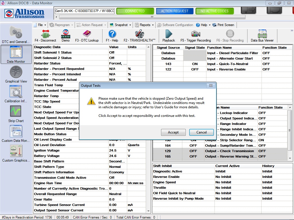 Output Tests on ALLISON DOC Software (ALLISON Transmission) - Blog.Teknisi