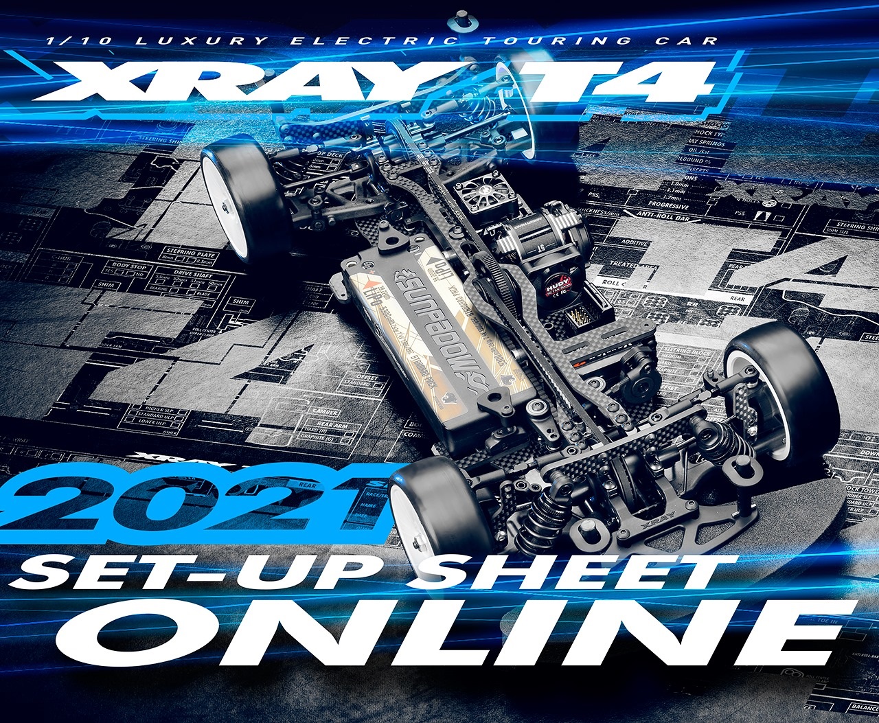 XRAY T4 2021 セットアップシート公開|ラジコンもんちぃ - オフロード/オンロード/ドリフト ラジコンニュース