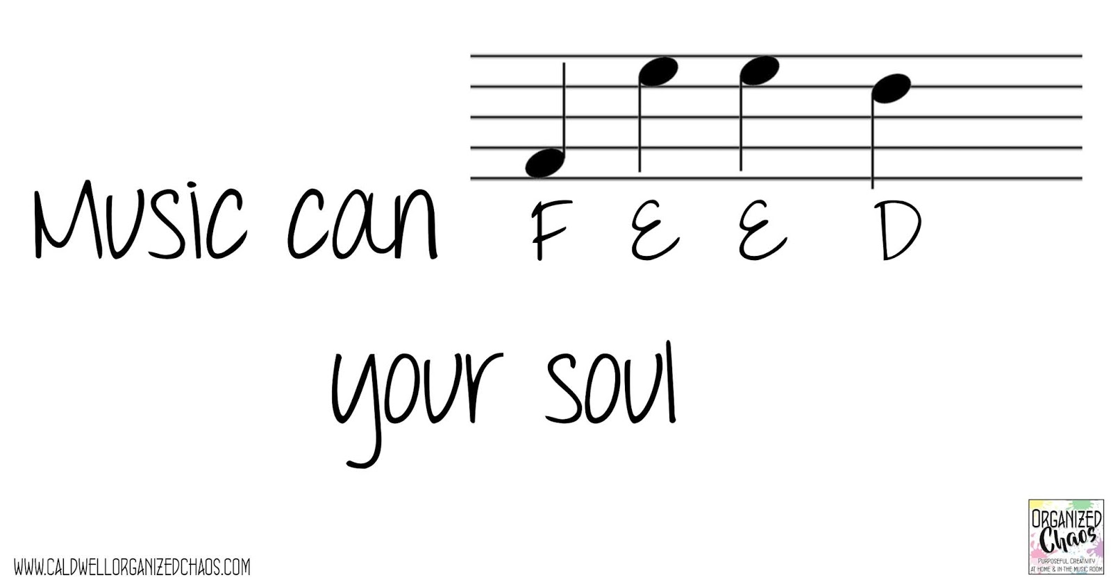 Distance Music Lesson Ideas: Note Names | Organized Chaos