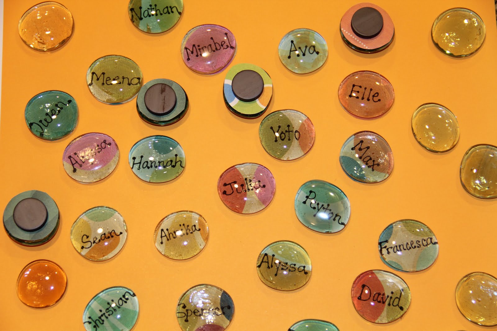 Adventures in Teaching: Glass Magnets