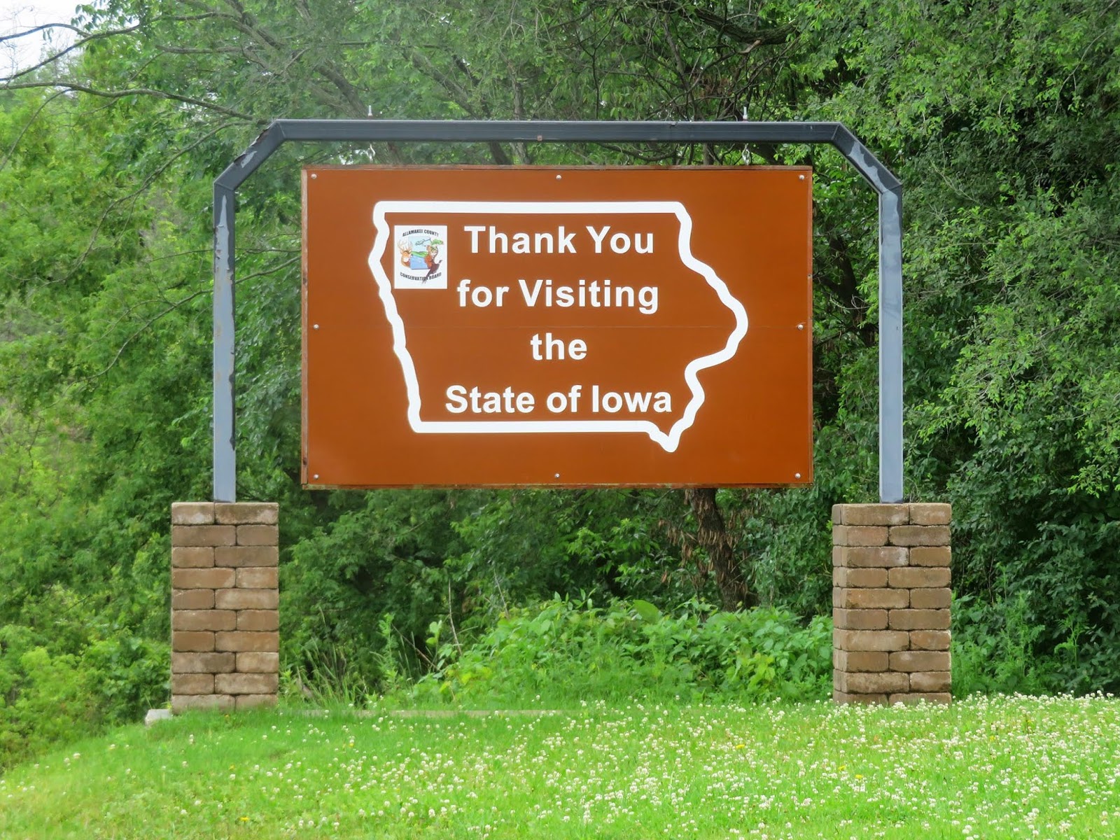 Geographically Yours Welcome: Iowa (New Albin)