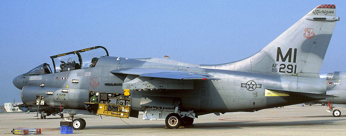 Oldsarges Aircraft Model blog: A-7K 80-0291