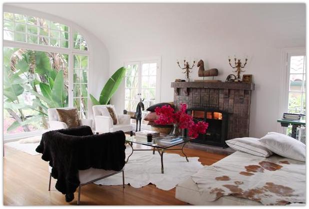 The home of a fashion designer