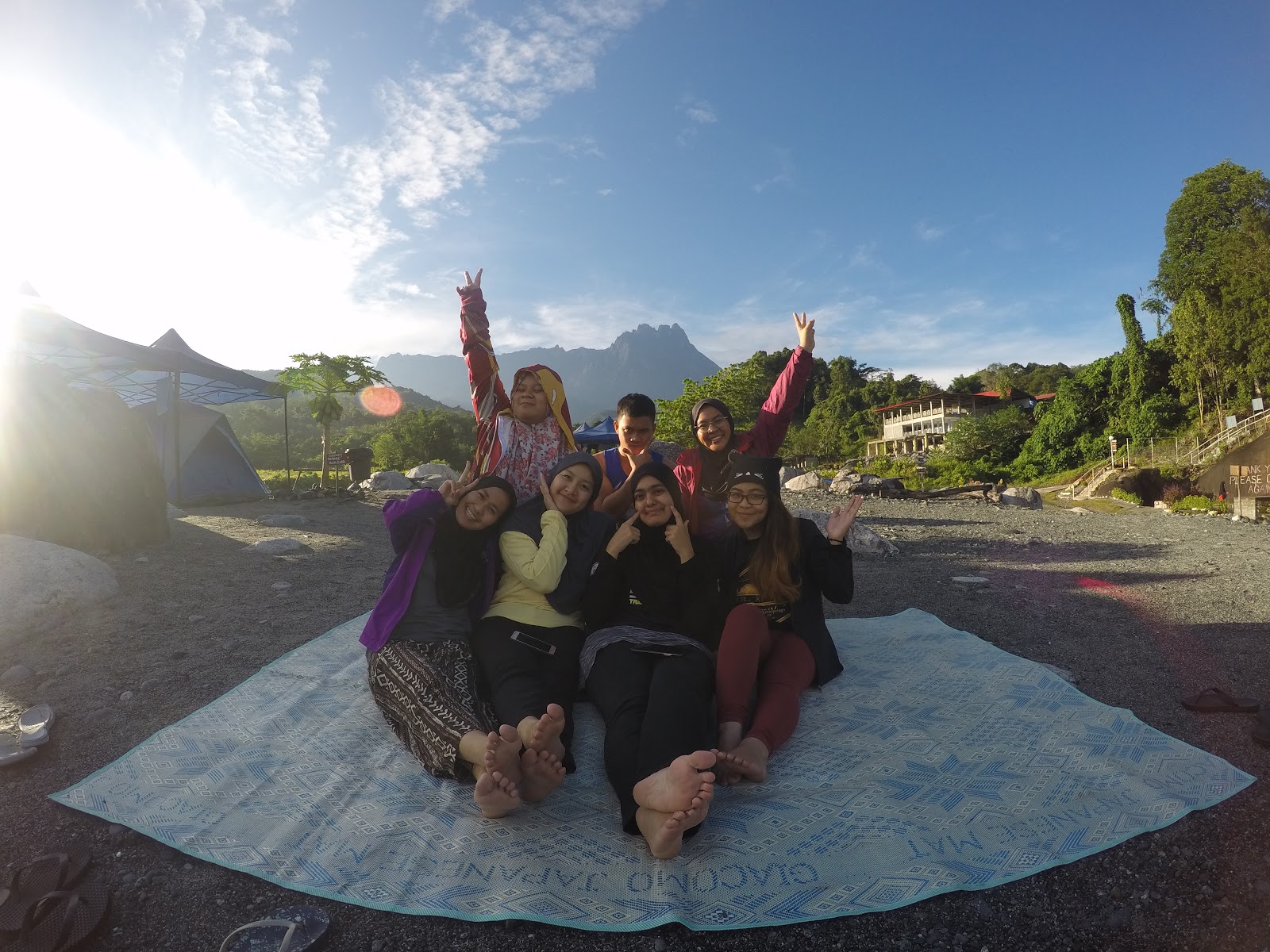 nazeha's story: Travel: Polumpung Melangkap View Campsite, Kota Belud