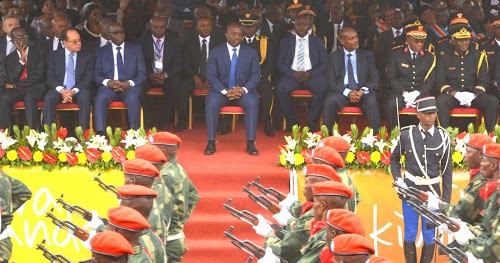 CONGO KINSHASA: 30 juin 2017, le défilé du jour de l'indépendance n ...