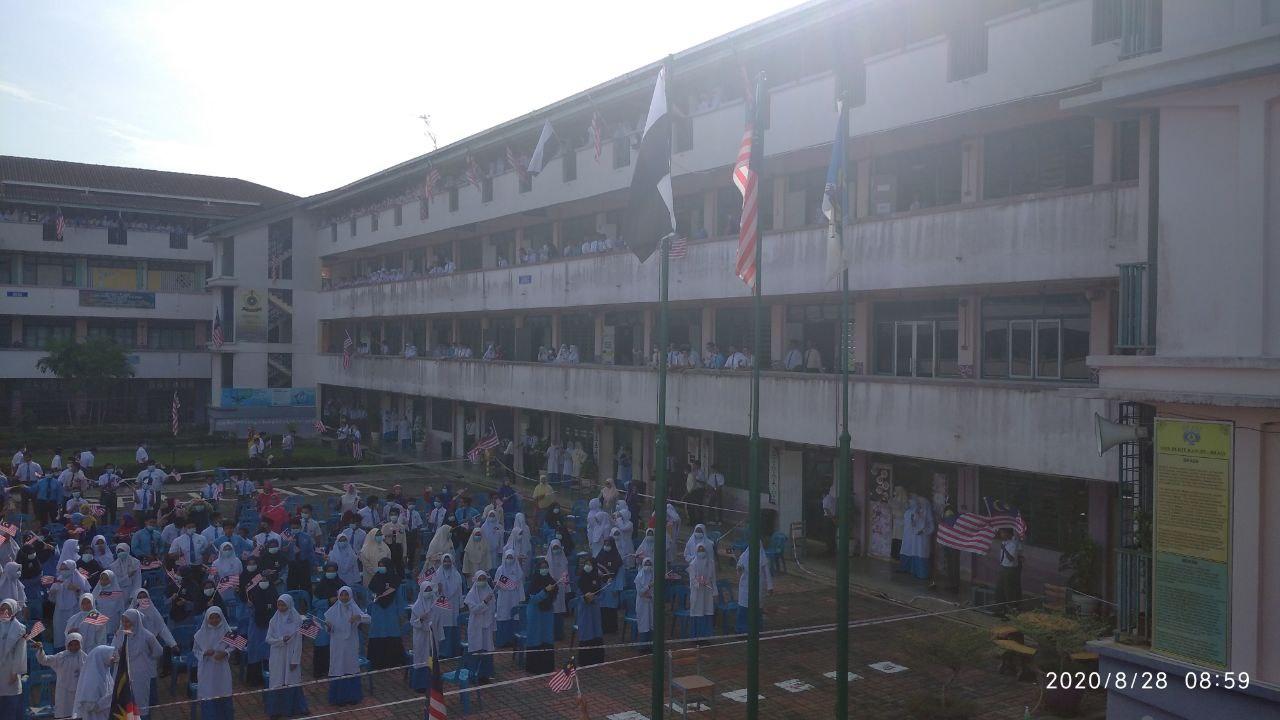SMK BUKIT RANGIN 25150 KUANTAN: Sambutan Hari Kebangsaan 2020