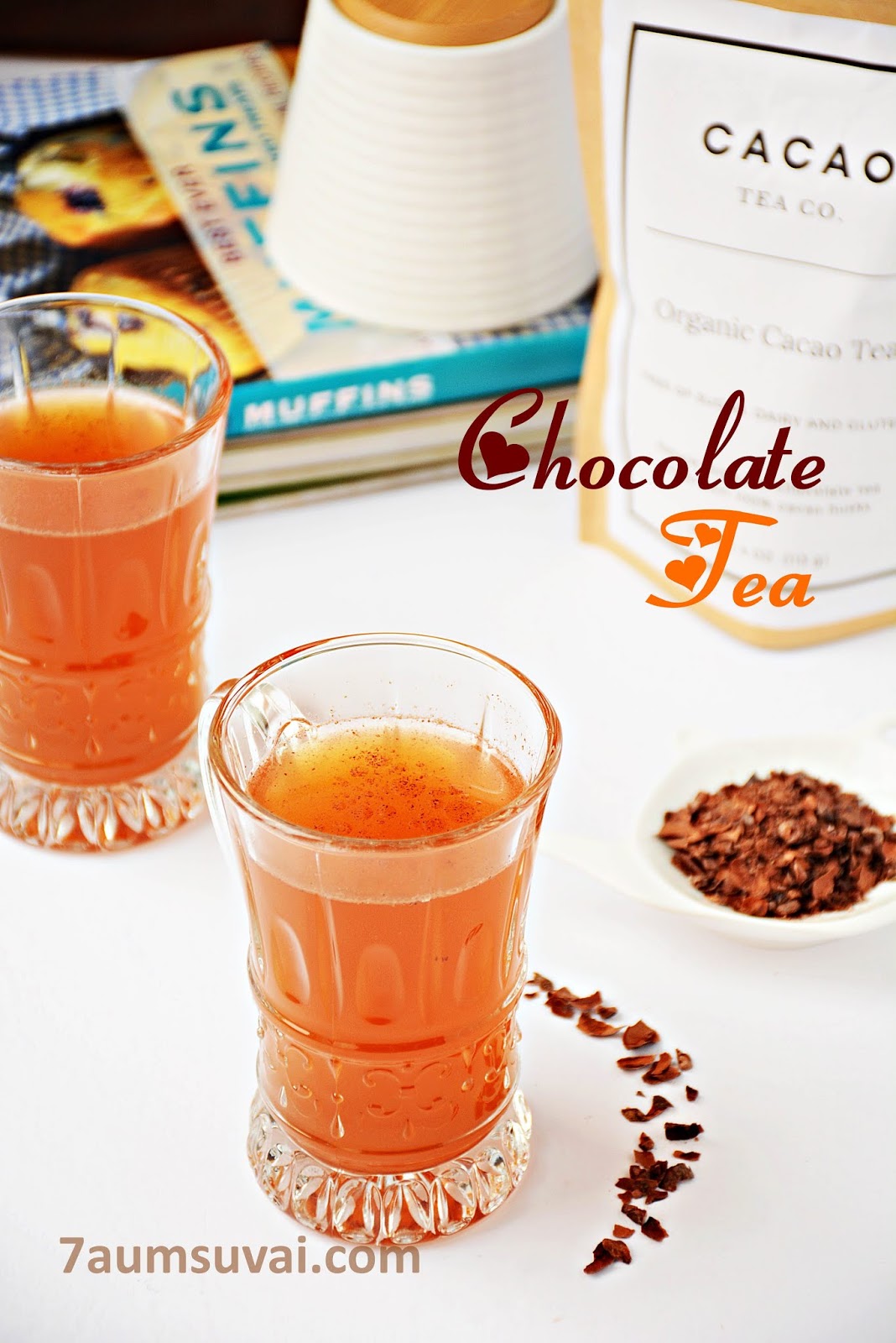 Chocolate tea recipe/Cacao tea/Organic tea/Cacao Tea Co- Product review ...