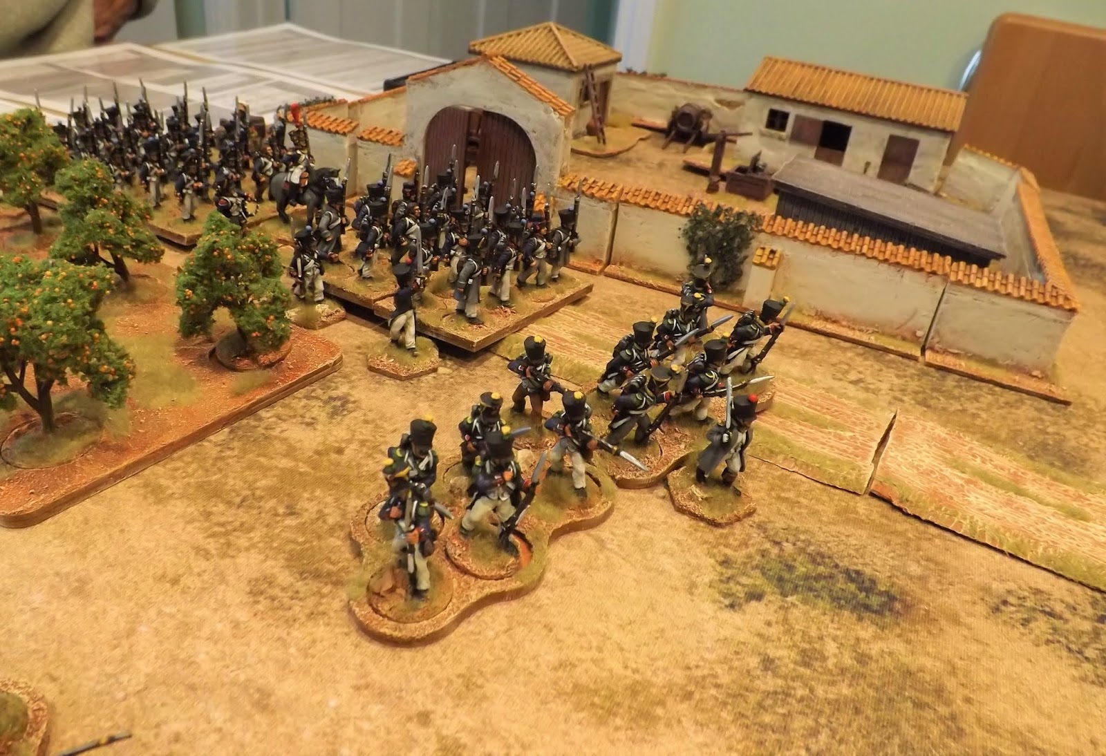 JJ's Wargames: Bob's New Wargames Room - Peninsular War, Sharp Practice